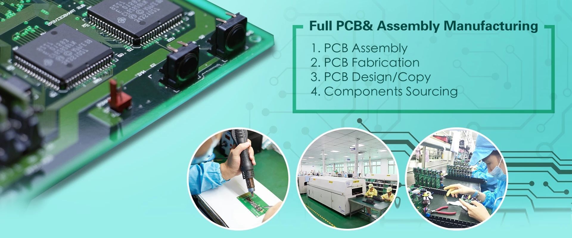 PCB Manufacturing factory - PCB Assembly manufacturer from China